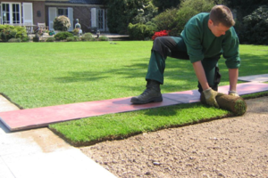 Grasmatten leggen - Grasmat.be